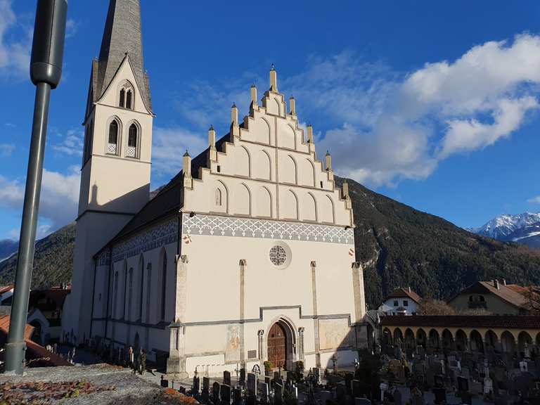 Pfarrkirche Imst mit Friedhof: Wanderungen und Rundwege | komoot