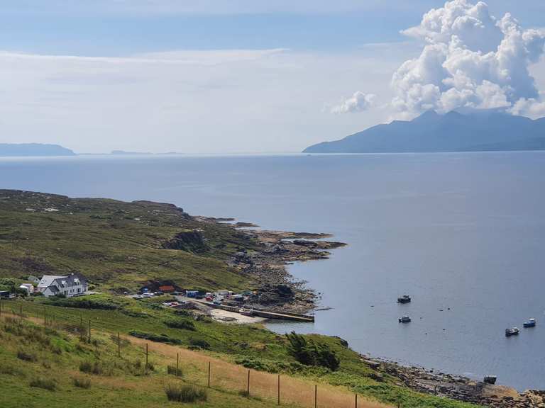 Camasunary, Elgol & die Spar Caves Schleife von Glasnakille — Isle of ...