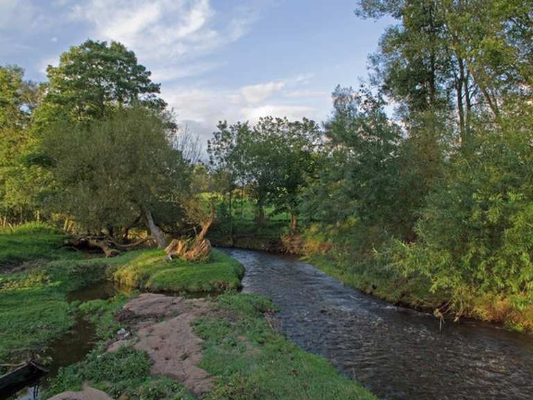 Lovely spot by the River Bollin: Wanderungen und Rundwege | komoot