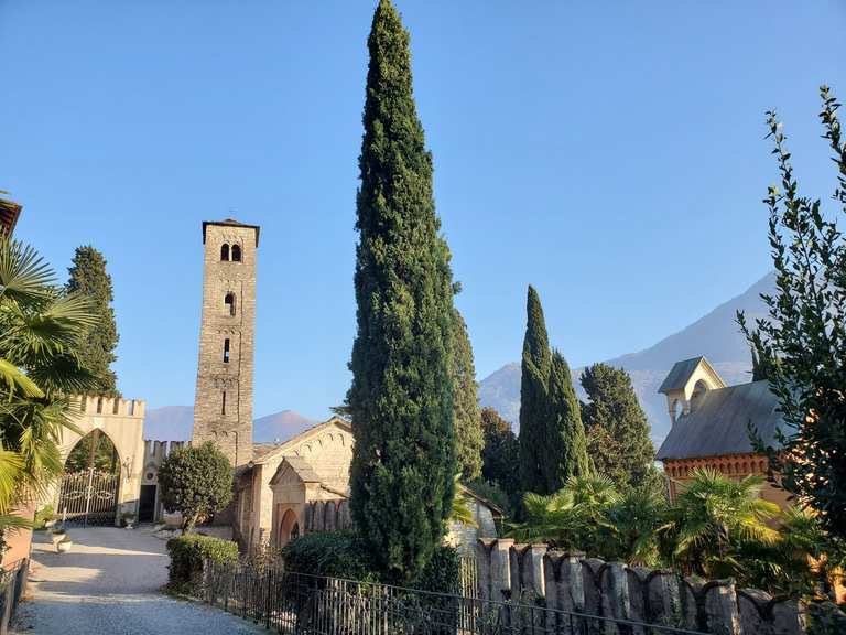 Chiesa di Sant'Agata, Moltrasio: Wanderungen und Rundwege | komoot