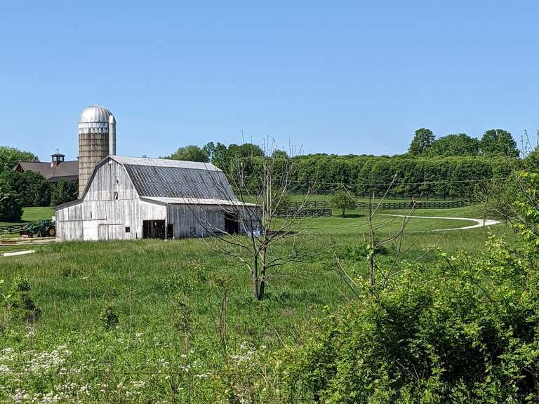 B-line Trail, Bloomington Rail Trail e Clear Creek Trail loop — Bloomington, Indiana | trilha ...