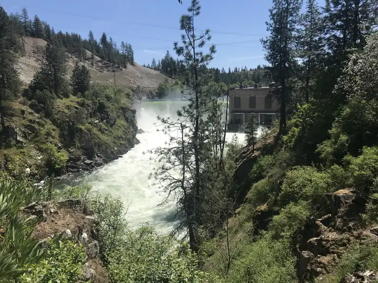 Mirante de Nine Mile Dam via Centennial Trail — Riverside State Park ...