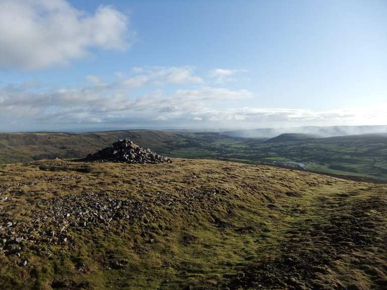 Forefield Rake and Calver Hill loop from Surrender Bridge — Yorkshire ...