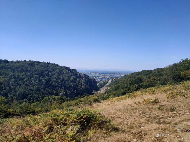 Cheddar Gorge und Beacon Batch Rundweg von Blackrock Gate — Mendip ...