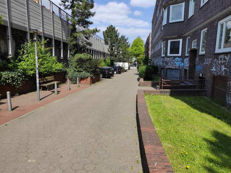 Veddel-Umgehung „Am Gleise“: Radtouren und Radwege | komoot