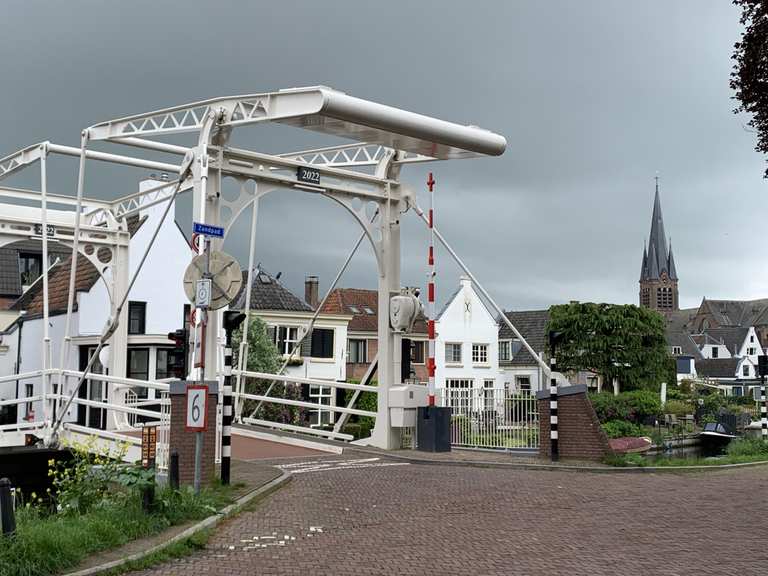 Breukelen – Klappbrücke über die Vecht rondtocht vanuit Breukelen ...