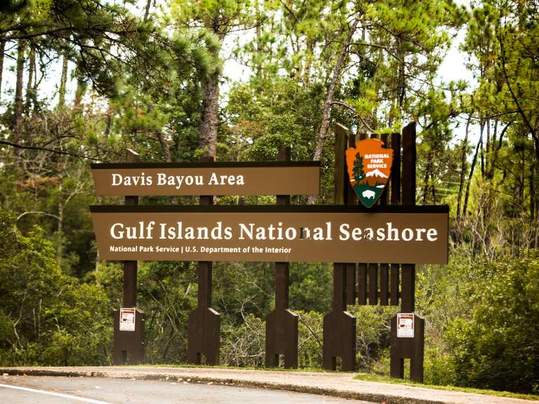 Gulf Islands National Seashore : zone de Davis Bayou — Ocean Springs ...