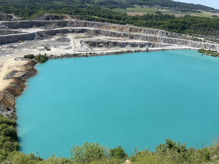 Steinbruch bei Eisborn/Balve – Blaue Lagune Runde von Eisborn ...