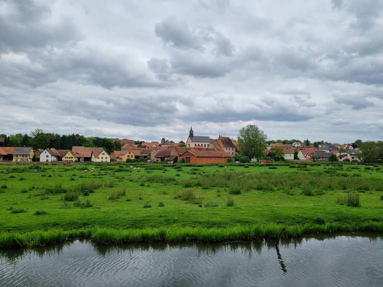 Piste cyclable du canal de la Bruche - Itinéraires vélo et carte | Komoot