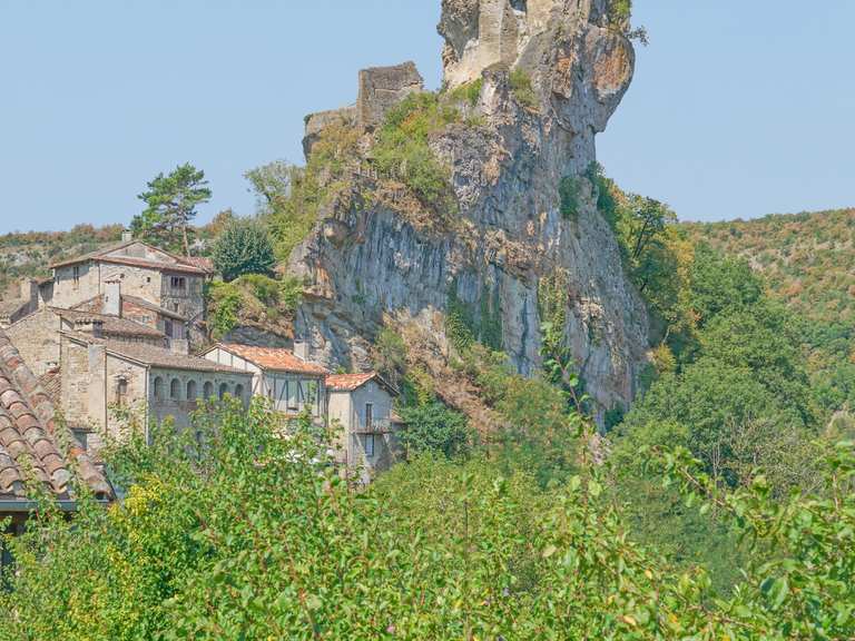 Château de Bruniquel, Penne et St Antonin Noble Val — Loop in the Forêt ...