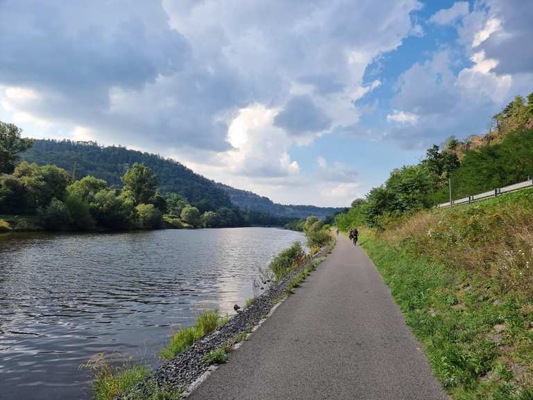 Schöner Radweg an der Moldau: Radtouren und Radwege | komoot