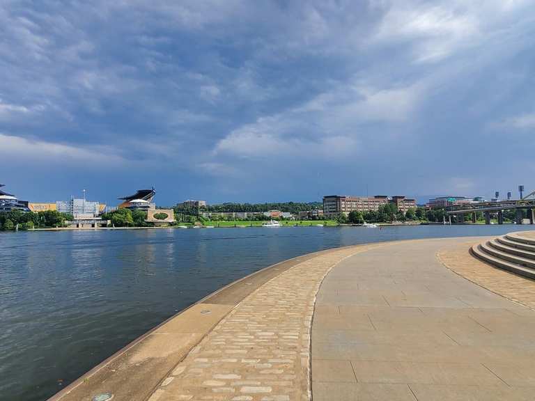 Three Rivers Heritage Trail to Andy Warhol Bridge — Point State Park ...