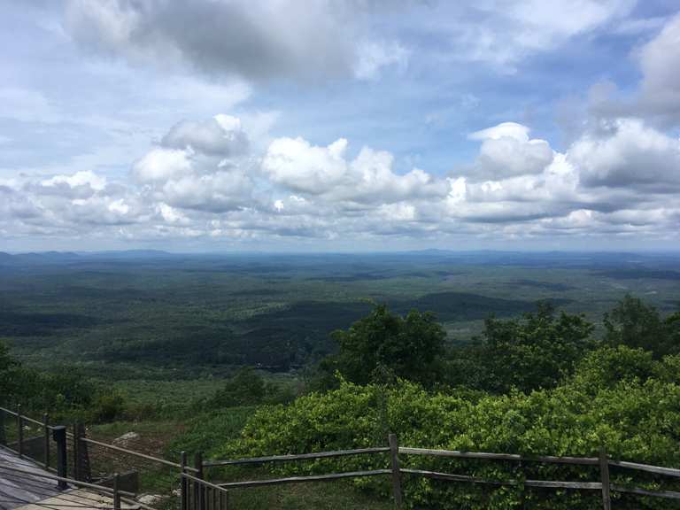Cheaha Express, Bunker Loop and Deer Run — Cheaha State Park | mountain bike ride | Komoot