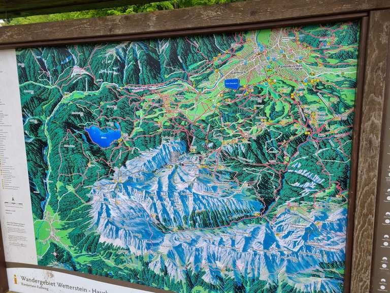 Map Garmisch Partenkirchen Routes for Walking and Hiking | Komoot