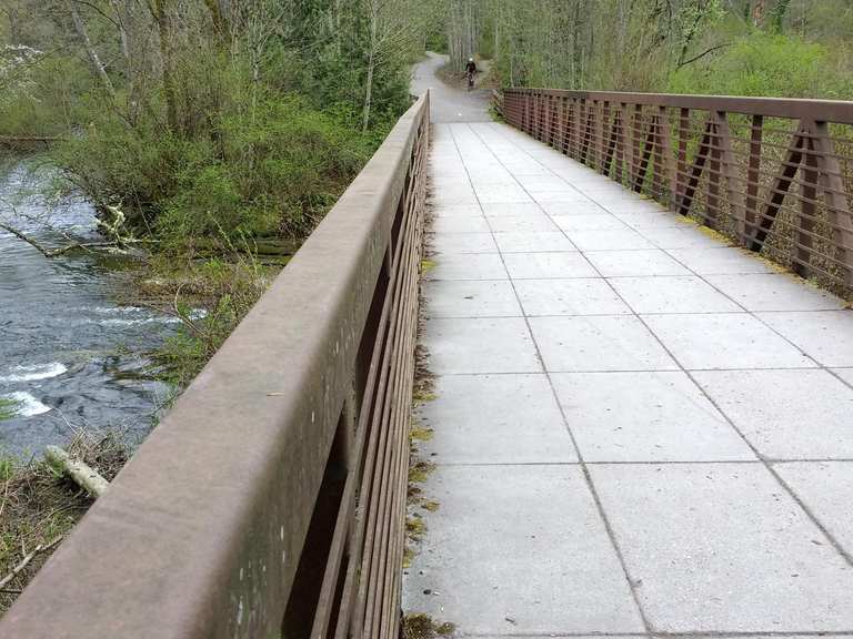 Boucle de Bellingham au lac Whatcom via Whatcom Creek Trail ...
