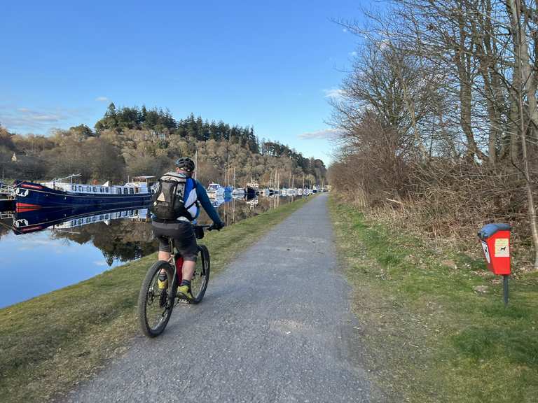 Great Glen Way & Dochgarroch loop from Abriachan | bike Tour | Komoot