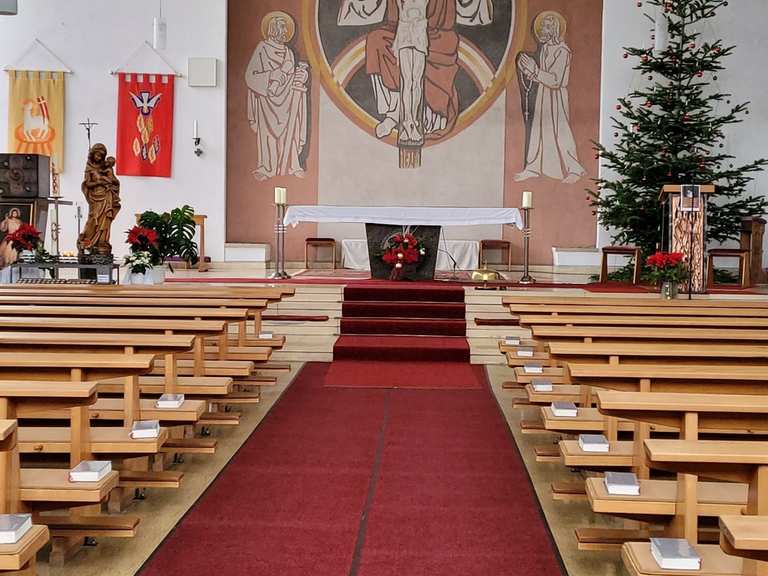 Kath. Kirche St. Paul Schaafheim: Wanderungen und Rundwege | komoot