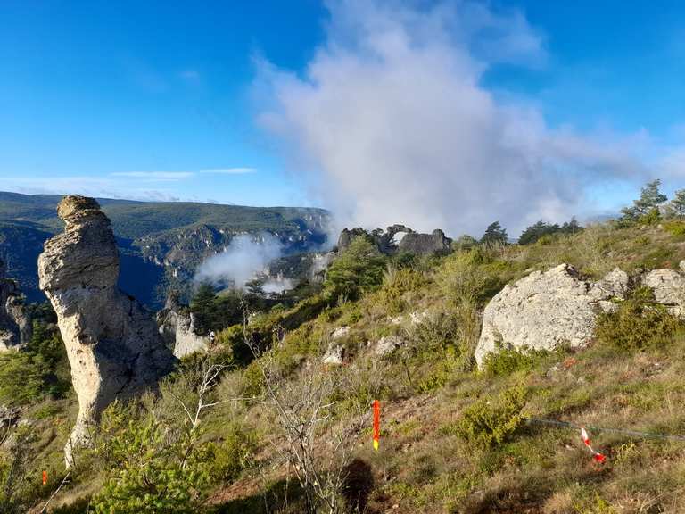 Les corniches du Rajol - Itinéraires et carte | Komoot