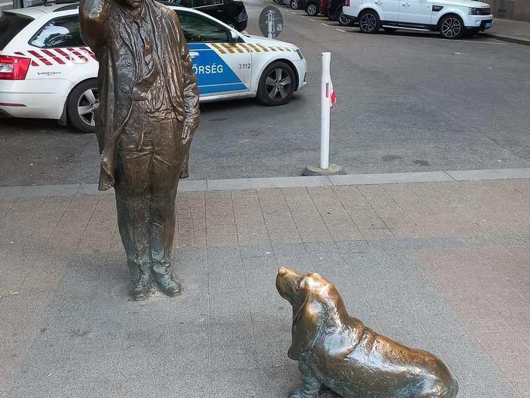 Columbo Statue - Columbo-szobor / Budapest: Wanderungen und Rundwege ...