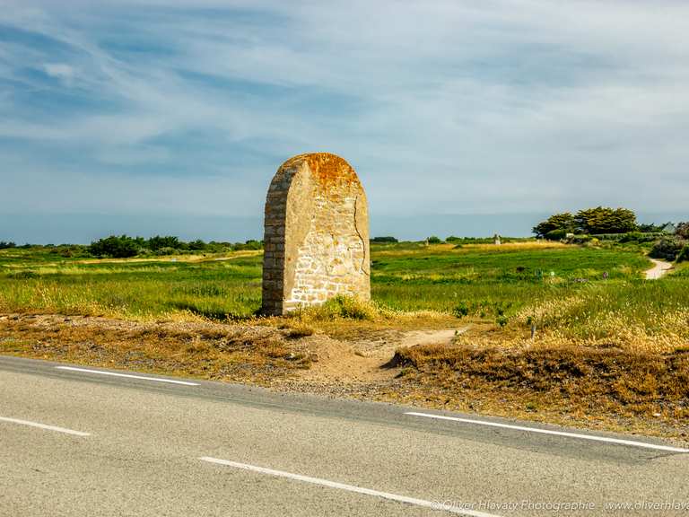 Menhir de la Pointe des Gueritte: Wanderungen und Rundwege | komoot