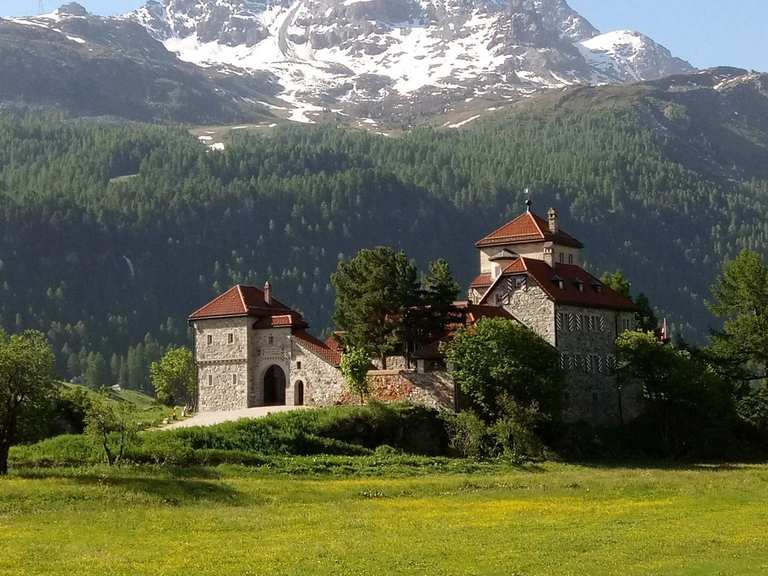 St. Moritz See – Lej Marsch Runde von St. Moritz, Serletta P3 ...