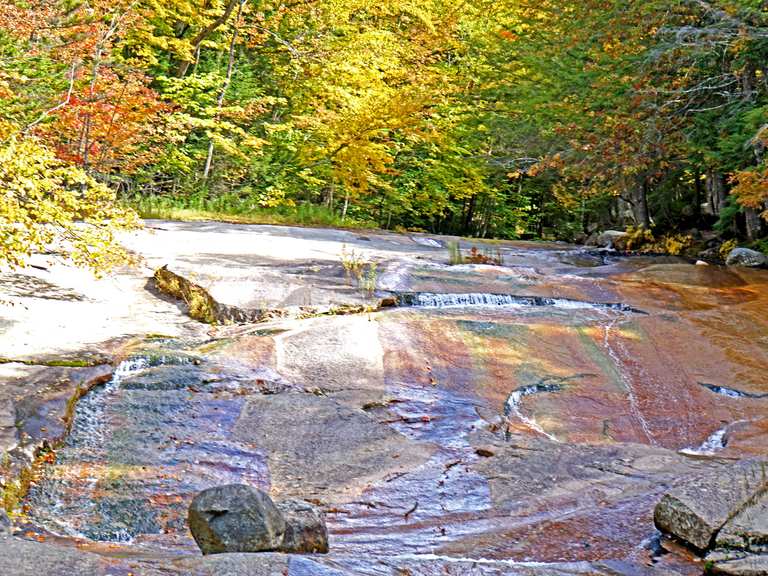 Sentinel Pine Covered Bridge via Flume Gorge Trail loop — Franconia ...