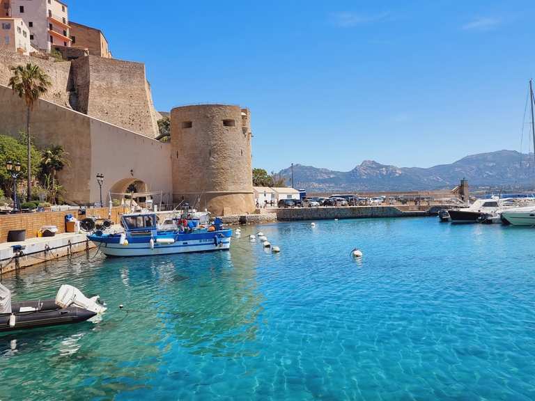 La citadelle de Calvi – Notre-Dame della Serra Runde von Ponte Bambinu ...