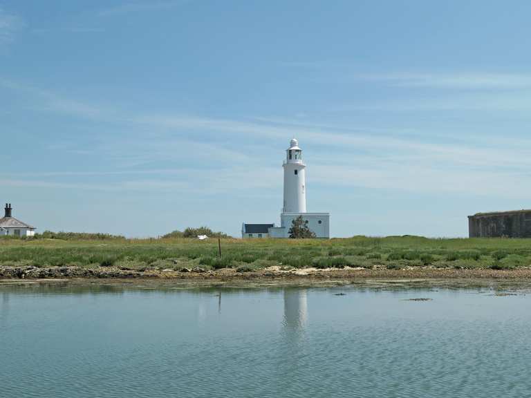 Keyhaven to Hurst Spit via Solent Way — New Forest National Park | hike ...