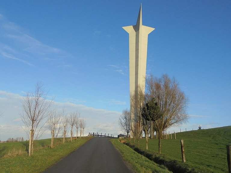 De Sjouwer, monument van J. Moeschal. : Radtouren und Radwege | komoot