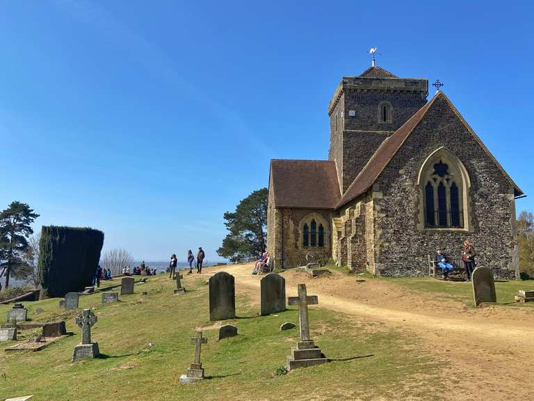 Chantry Wood Itinerario ad anello da Merrow | corsa | komoot