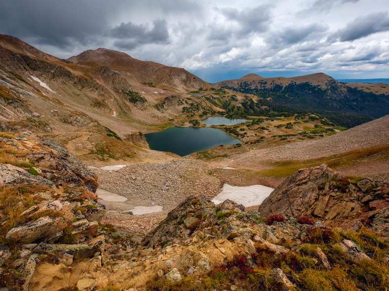 Twin Crater Lakes via the West Branch and Rawah Trails — Rawah ...