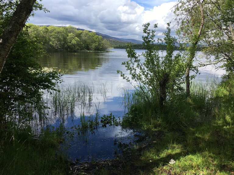 The Burn o' Vat Waterfall & Loch Kinord loop from Dinnet — Cairngorms ...