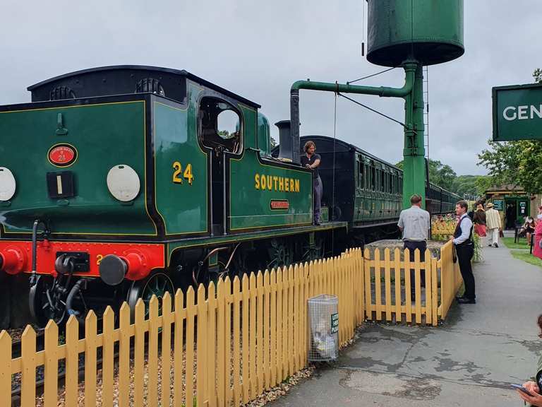 Le Musée du chemin de fer à vapeur de l'Île de Wight & Boucle du Grand ...