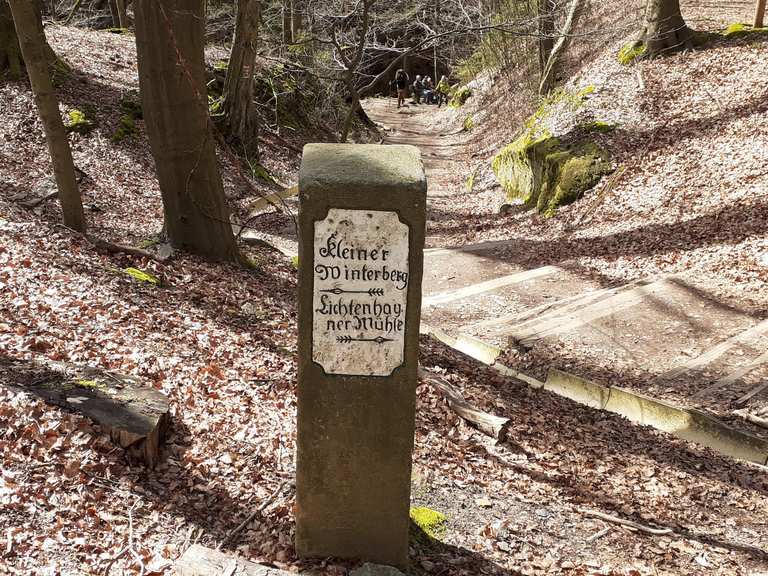 Sendero Kuhstallstraße hacia Neuer Wildenstein: Rutas de senderismo y ...