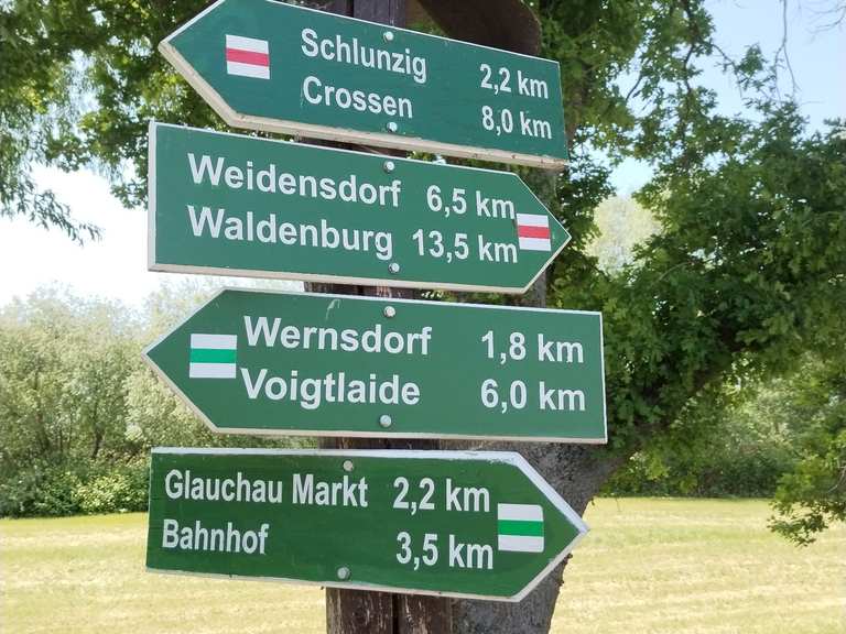 Stausee Glauchau – Glauchauer Stausee Runde von Wernsdorf | Wanderung ...