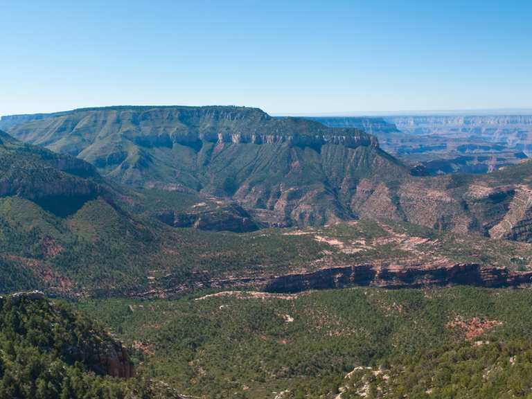 Rainbow Rim Trail loop — Grand Canyon National Forest | mountain bike ...