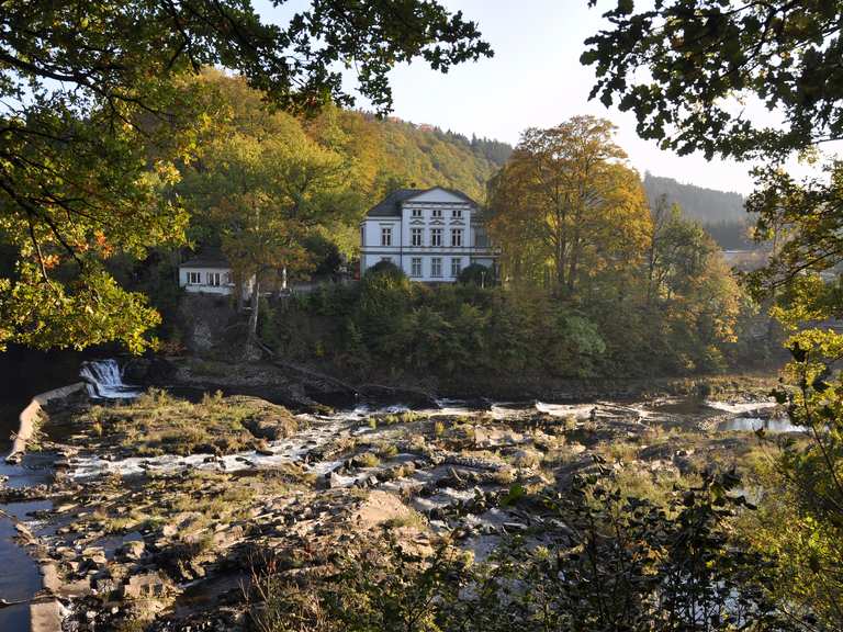 Aussichtspunkt Siegwasserfall – Siegfall Runde von Schladern ...