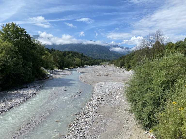Radweg an der Drau – Radweg an der Drau Runde von Faak am See ...