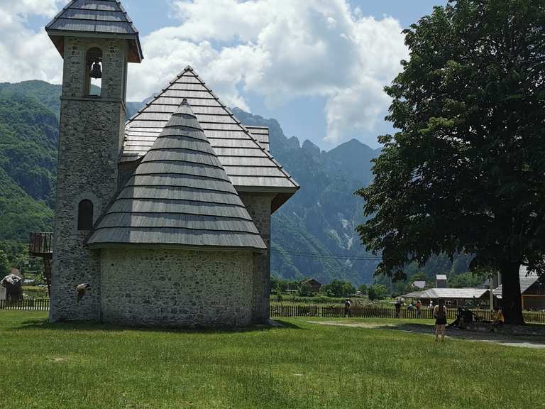 Kisha e Thethit - Church of Theth: Wanderungen und Rundwege | komoot