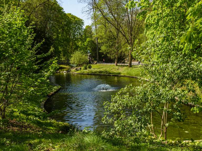 Parc Josaphat : Radtouren und Radwege | komoot