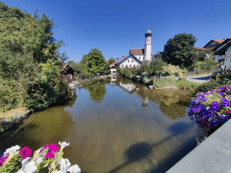 Ach-Brücke in Uffing: Mountainbike-Touren und -Trails | komoot