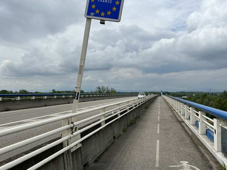 Bonne piste cyclable Pont Pierre Pflimlin : Radtouren und Radwege | komoot