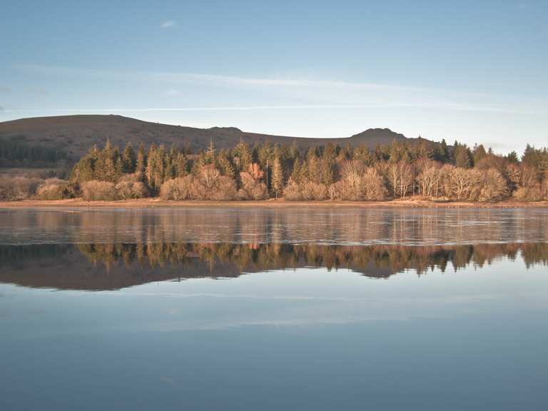Burrator Reservoir Road Cycle Routes and Map | Komoot