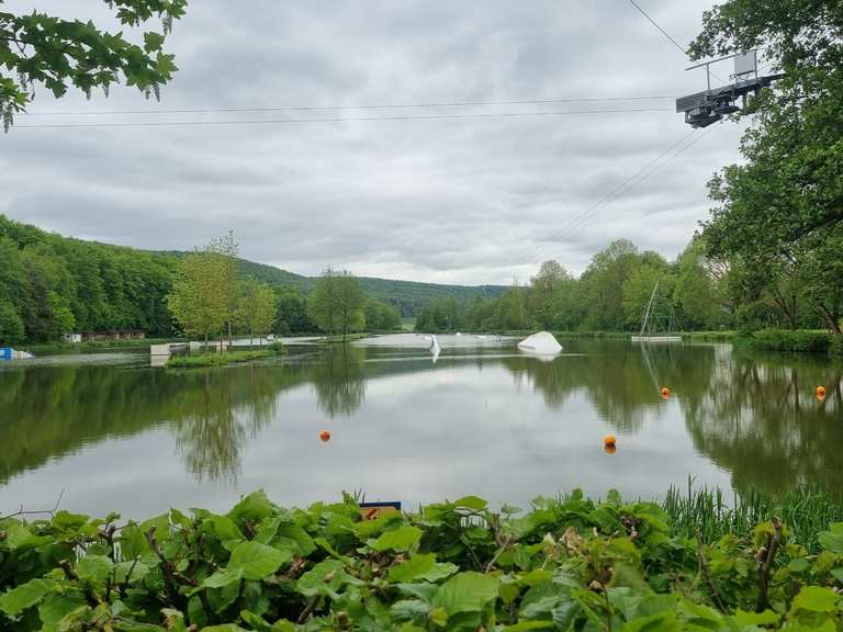 Wasserski See in Thulba: Wanderungen und Rundwege | komoot