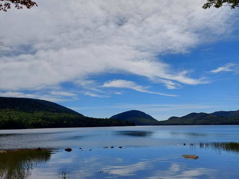 Eagle Lake and Jordan Pond loop — Acadia National Park | mountain bike ...
