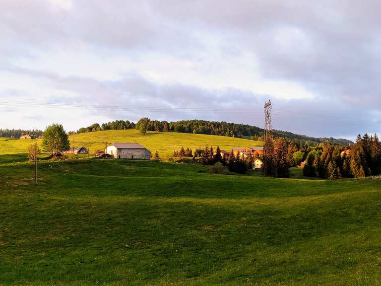 Val de Bienne - Les Lacets de Septmoncel — Rundweg ab La Cure ...