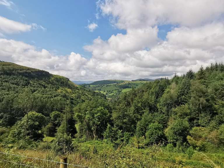 Pontcysyllte Aqueduct & Minera Mountain loop from Llangollen — Clwydian ...