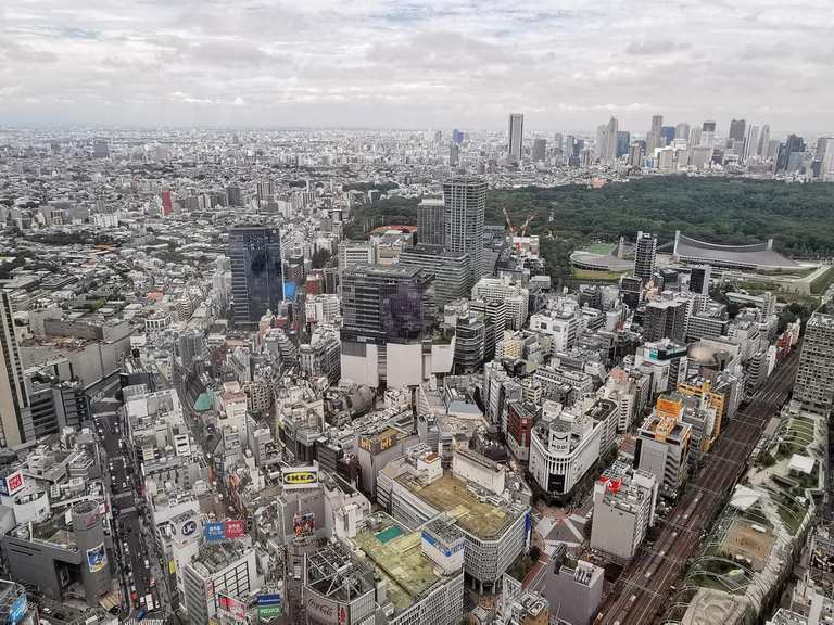 Shibuya Sky Routes for Walking and Hiking | Komoot