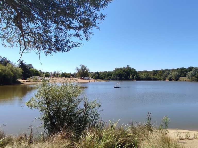 Forêt Domaniale de Châtellerault et le lac de la forêt – boucle ...