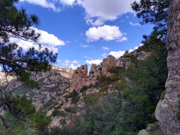 Ventana Trail via Maiden Pools to The Window at Window Peak — Coronado ...